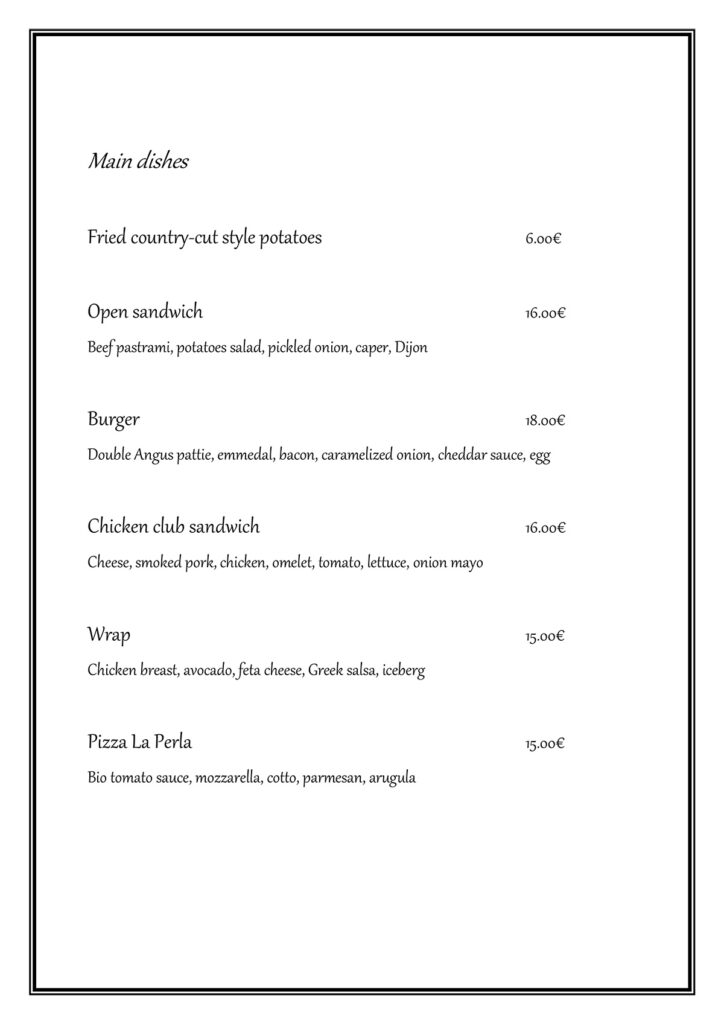 Restaurant – La Perla villas & suites, Oia Santorini